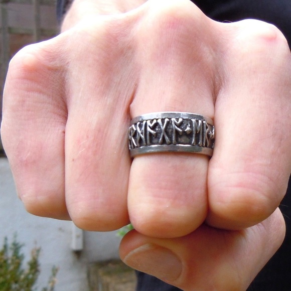 Alchemy Gothic | Accessories | Mens Alchemy Metalwear Celtic Runeband ...